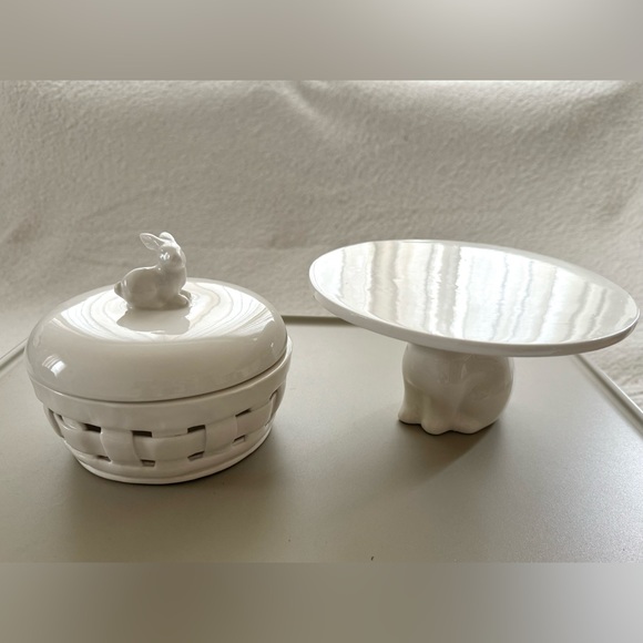 Blossoms and Blooms | Holiday | Easter Decorations Ceramic Rabbit ...